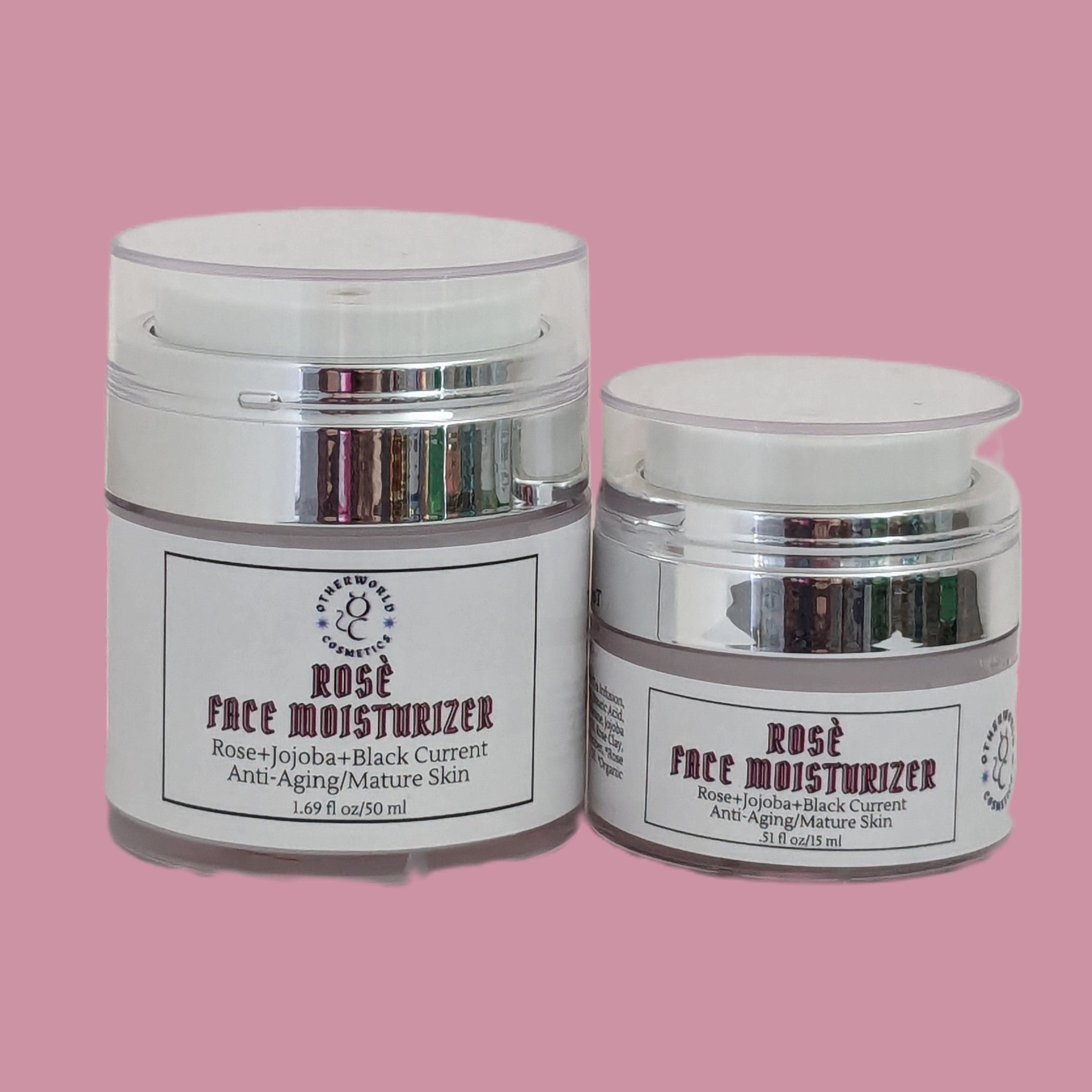 Rosè Face Moisturizer - Anti-Aging/Mature Skin – Otherworld Cosmetics